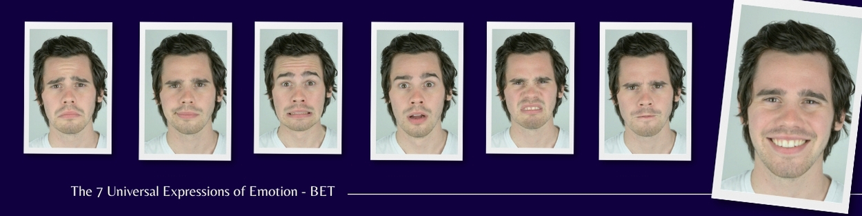What are 7 Universal Facial Expressions?